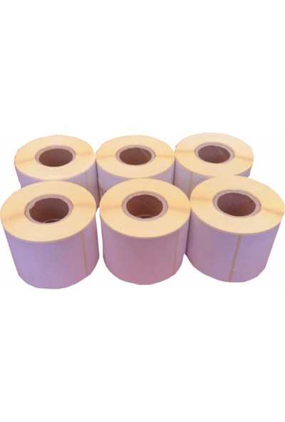 Kalite Barkod - 35x50 Termal Barkod Etiketi 6 Rulo 6.000 adet