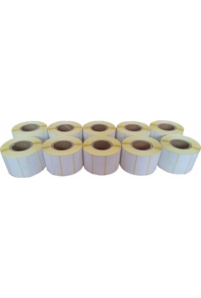 Kalite Barkod - 40x58 Termal Barkod Etiketi 10 Rulo 5.000 adet Kalite Barkod - 40x58 Termal Barkod Etiketi 10 Rulo 5.000 adet