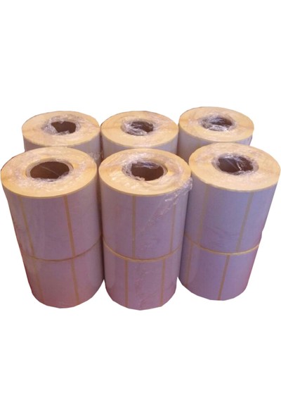 Kalite Barkod - 20x40 Termal Barkod Etiketi 15 Rulo 15.000 Adet
