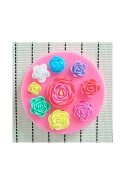 Pasta Mağaza Minik Çiçekler Silikon,Mum,Kokulu Taş Kalıbı Pasta Mağaza Minik Çiçekler Silikon,Mum,Kokulu Taş Kalıbı