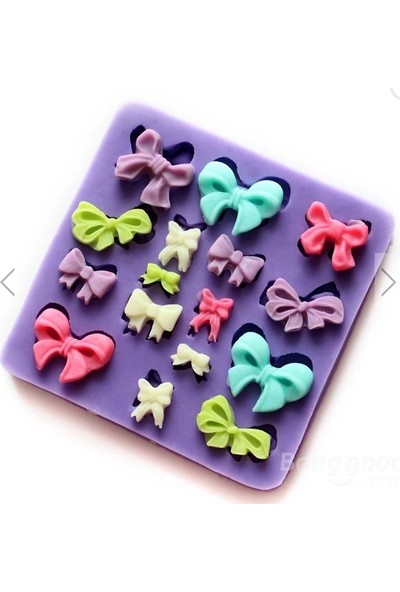 Pasta Mağaza Minik Kurdelalar Silikon,Mum,Kokulu Taş Kalıbı Pasta Mağaza Minik Kurdelalar Silikon,Mum,Kokulu Taş Kalıbı