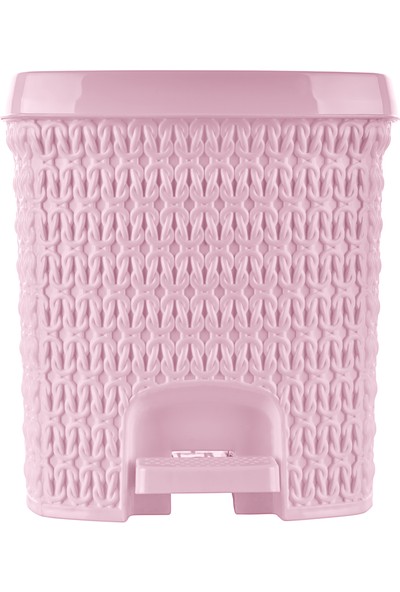 Tuffex Örme Pedallı Çöp Kovası No 1 (3 Lt)