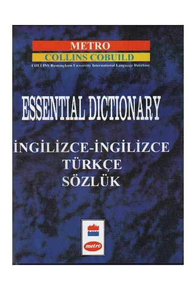 Metro Collins İngilizce-Türkçe Sözlük Metro Collins İngilizce-Türkçe Sözlük