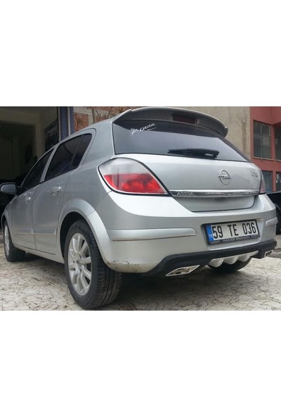 Boostzone Opel Astra H Arka Tampon Difüzör Boostzone Opel Astra H Arka Tampon Difüzör