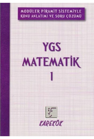 Karekök Eğitim Basım Yayım Ygs Matematik 1