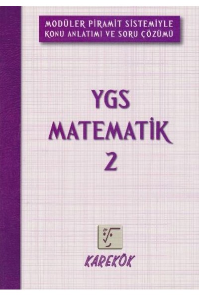 Karekök Eğitim Basım Yayım Ygs Matematik 2