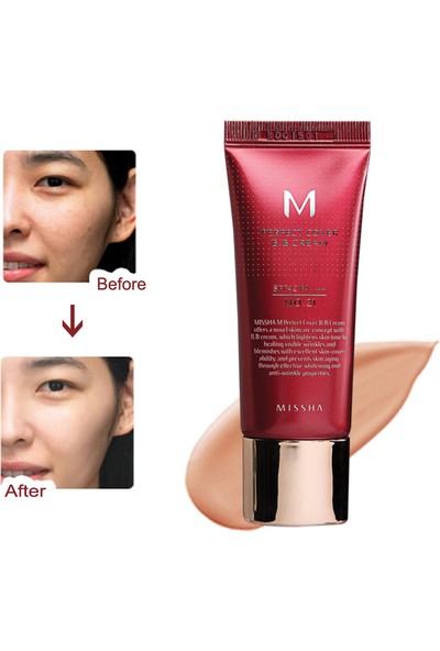 Missha M Perfect Cover BB Cream SPF42 (No.27/Honey Beige) 20ml Missha M Perfect Cover BB Cream SPF42 (No.27/Honey Beige) 20ml