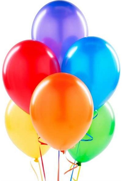 Partioutlet Karışık Renkli Metalik Balon Partioutlet Karışık Renkli Metalik Balon