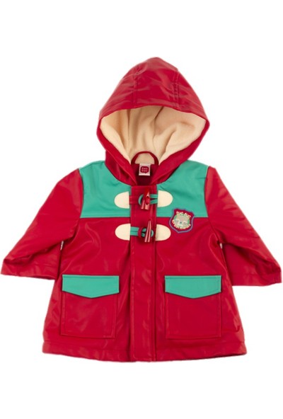 Tuc Tuc Erkek Yağmurluk, Origami Forest Bordo - Yeşil Tuc Tuc Erkek Yağmurluk, Origami Forest Bordo - Yeşil