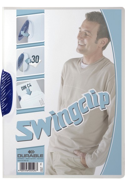 Durable Swıngclıp 30 Sf. Kapasiteli - Lacivert