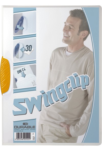 Durable Swıngclıp 30 Sf. Kapasiteli - Sarı