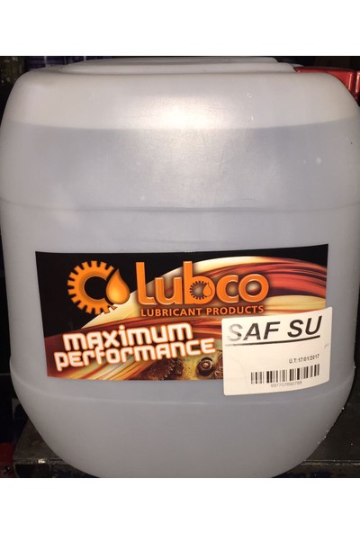 Lubco Saf Su 30 Kg Bidon Akü Ve Ütü Suyu - Diğer Kullanımlara Uygundur Lubco Saf Su 30 Kg Bidon Akü Ve Ütü Suyu - Diğer Kullanımlara Uygundur