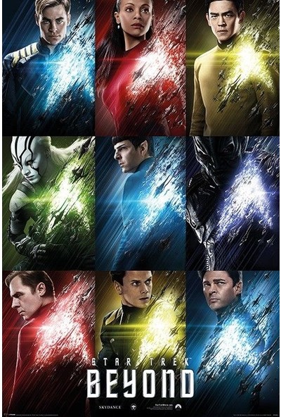Pyramid International Maxi Poster Star Trek Beyond Characters Pp33934 Pyramid International Maxi Poster Star Trek Beyond Characters Pp33934