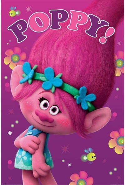 Pyramid International Maxi Poster Trolls Poppy Pp33975 Pyramid International Maxi Poster Trolls Poppy Pp33975