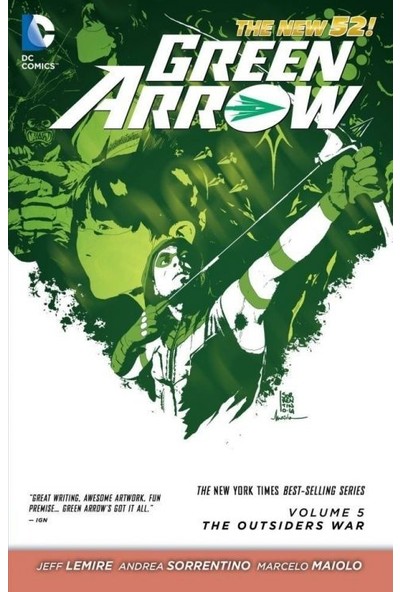 Green Arrow (2011-2016) Vol. 5: The Outsiders War İngilizce Çizgi Roman Green Arrow (2011-2016) Vol. 5: The Outsiders War İngilizce Çizgi Roman