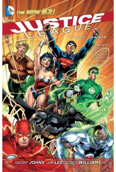 Justice League (2011-2016) Vol. 1: Origin İngilizce Çizgi Roman