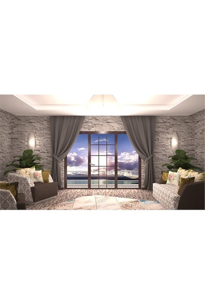 Belenay Fon Perde - Gri Belenay Fon Perde - Gri