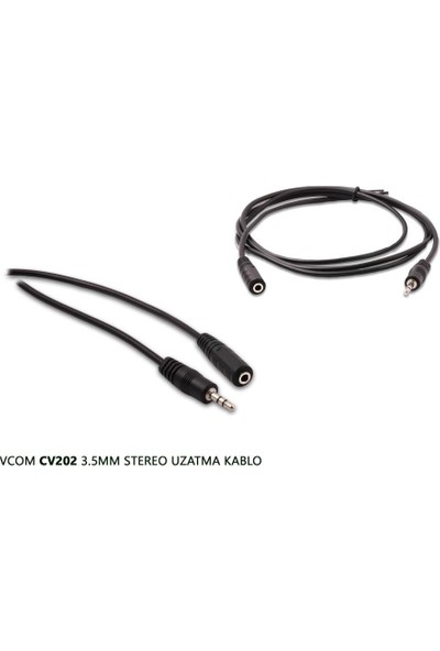 Vcom Cv202 3.5Mm 5Mt Stereo Uzatma Kablo Vcom Cv202 3.5Mm 5Mt Stereo Uzatma Kablo