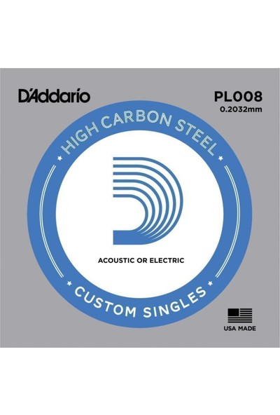 Daddarıo Pl008 Elektro Ve Akustik (E) Mi Teli