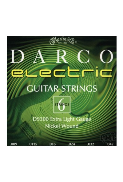 Martin D9300 09-42 Elektro Gitar Teli Darco (Extra Light) Martin D9300 09-42 Elektro Gitar Teli Darco (Extra Light)