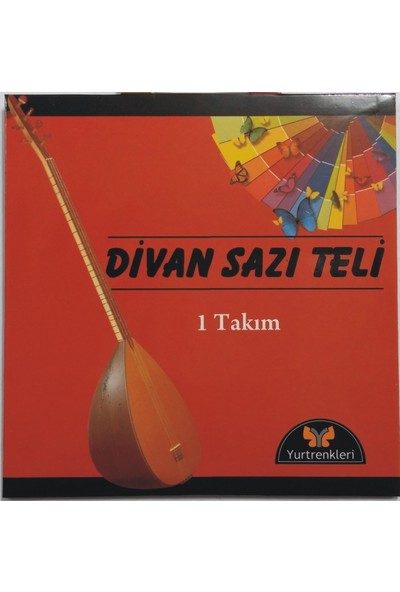 Yrt 022 Divan Saz Teli Set. ( Bambam Teli Yoktur) Yrt 022 Divan Saz Teli Set. ( Bambam Teli Yoktur)