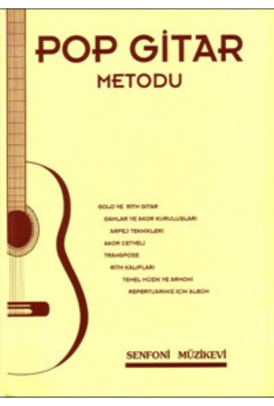 Senfoni Ynl. Pop Gitar Metodu Senfoni Ynl. Pop Gitar Metodu