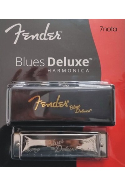 Fender Harmonica Blues Deluxe D - Re Mızıka Fender Harmonica Blues Deluxe D - Re Mızıka