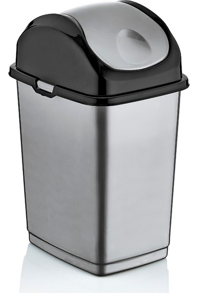 Vienev 5 lt Slim Çöp Kovası Siyah