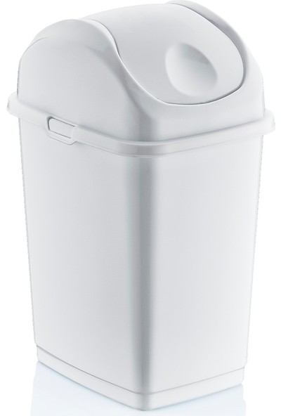 Vienev 10 lt Slim Çöp Kovası Beyaz