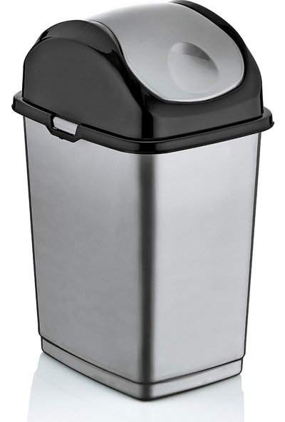 Vienev 18 lt Slim Çöp Kovası Siyah