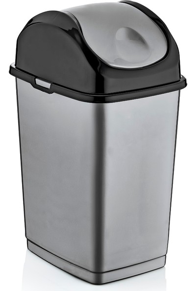 Vienev 35 lt Slim Çöp Kovası Siyah