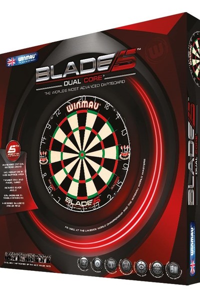 Pusula Oyun Winmau Blade 5 Dual Core Dartboard Hedef Tahtası Pusula Oyun Winmau Blade 5 Dual Core Dartboard Hedef Tahtası
