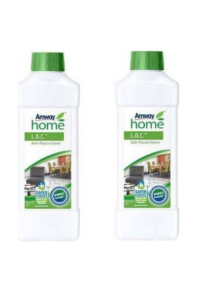 Amway L.O.C. Çok Amaçlı Temizleyici 1 Litre x 2 Adet Amway L.O.C. Çok Amaçlı Temizleyici 1 Litre x 2 Adet