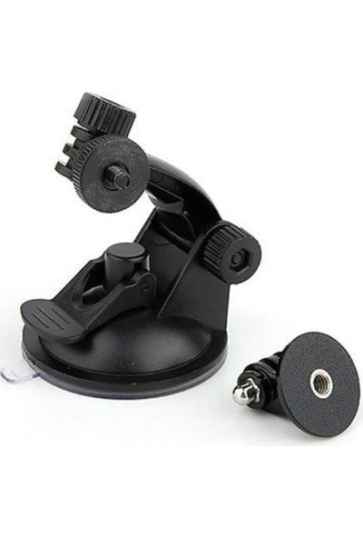 Knmaster Sony Aksiyon Kamera Uyumlu Vantuz / Vakum Aparatı + Tripod Adaptörü