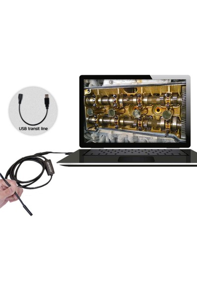 Knmaster 5 Metre Yılan Kamera Boroskop Endoskop + Otg Ara Kablo