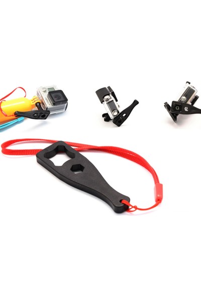 Knmaster Gopro Uyumlu Vida Sıkma Aparatı / Bağlantı Parçası Sıkıcı Knmaster Gopro Uyumlu Vida Sıkma Aparatı / Bağlantı Parçası Sıkıcı