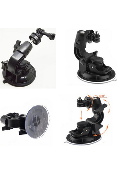 Knmaster Gopro Uyumlu Büyük Boy Vantuz ( 9 Cm ) / Vakum Aparatı