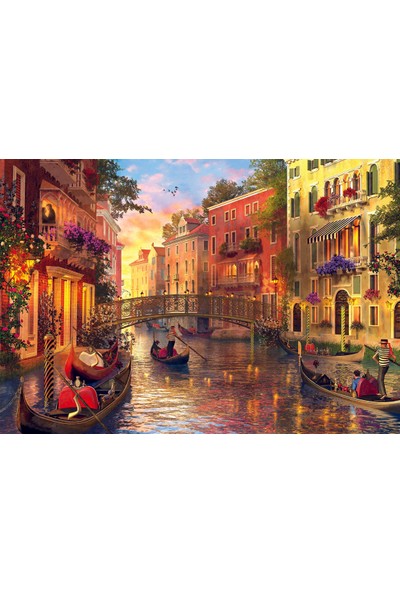 Educa Puzzle Sunset in Venice 1500 Parça Puzzle Educa Puzzle Sunset in Venice 1500 Parça Puzzle