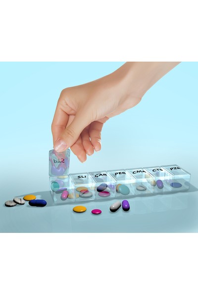 Hepsi Dahice Haftalık İlaç Kutusu