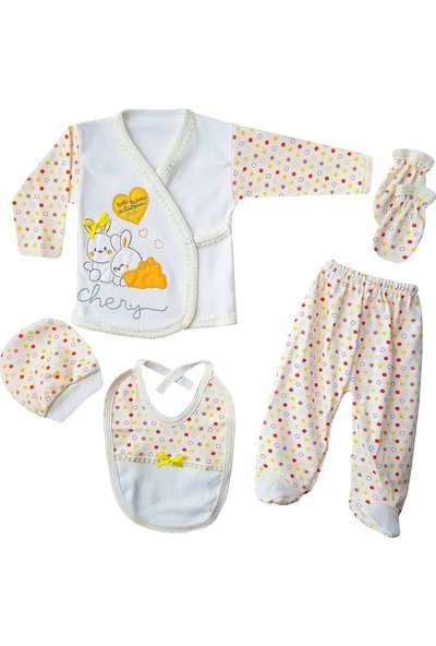 Webombinoo Tavşanlı 5 Parça Organik Bebek Hastane Çıkışı Zıbın Seti Webombinoo Tavşanlı 5 Parça Organik Bebek Hastane Çıkışı Zıbın Seti