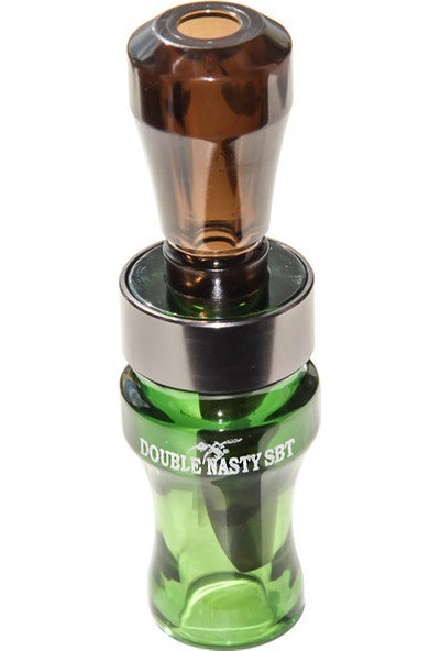 Buck Gardner Double Nasty 3 Camo Green-Smoke Ördek Çağrı Düdüğü Buck Gardner Double Nasty 3 Camo Green-Smoke Ördek Çağrı Düdüğü