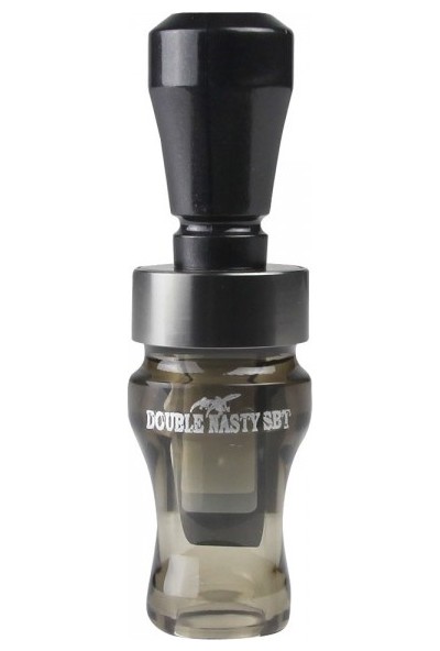 Buck Gardner Double Nasty 3 Smoke-Black Pearl Ördek Çağrı Düdüğü Buck Gardner Double Nasty 3 Smoke-Black Pearl Ördek Çağrı Düdüğü