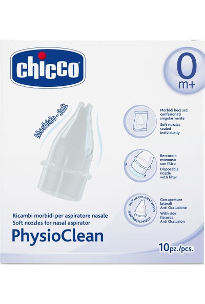 Chicco Physioclean Burun Aspiratörü Yedek Uç