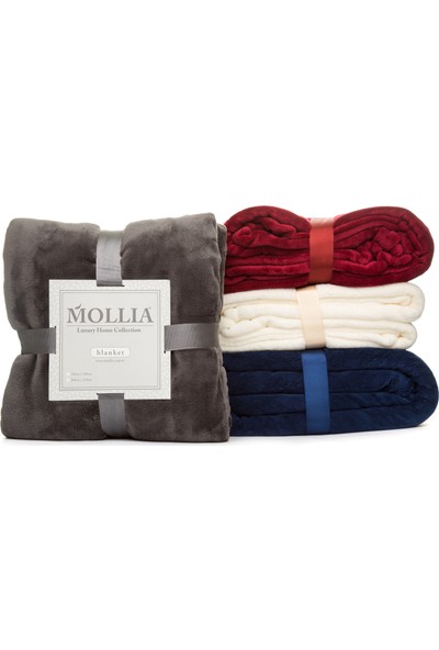 Mollıa Çift Kişilik Battaniye