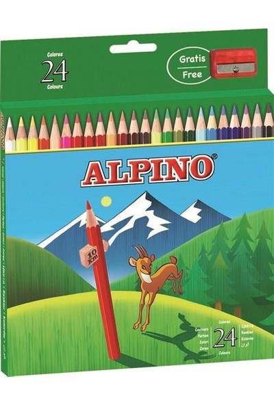 Alpino Kuru Boya Kalemi 24 Lü Al-658