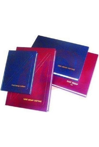 Özkan Cari Hesap Defteri 17X24 Cm Yan 96 Yaprak Özkan Cari Hesap Defteri 17X24 Cm Yan 96 Yaprak