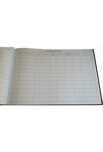 Özkan Demirbaş Eşya Defteri 40 Yaprak Özkan Demirbaş Eşya Defteri 40 Yaprak