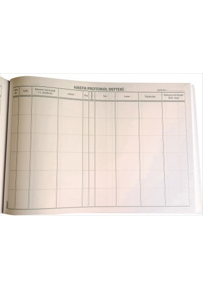 Özkan Hasta Protokol Defteri Ciltli 96 Yp. Özkan Hasta Protokol Defteri Ciltli 96 Yp.