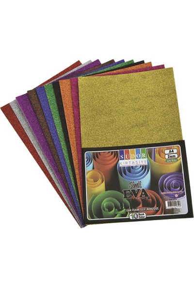 Südor Eva 20X30 Cm 2 Mm 10 Renk Simli Sk01 Südor Eva 20X30 Cm 2 Mm 10 Renk Simli Sk01