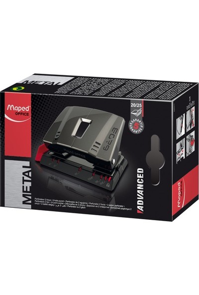 Maped Advanced Metal Delgeç 20 Sayfa 620311 Maped Advanced Metal Delgeç 20 Sayfa 620311